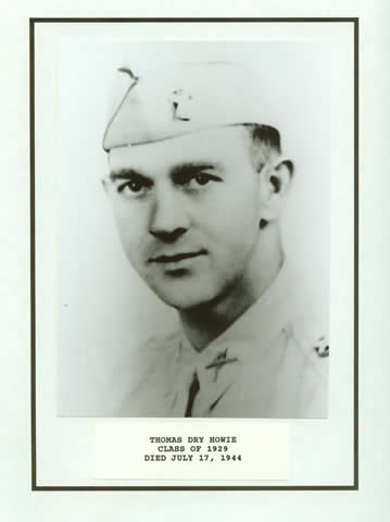 THOMAS DRY HOWIE - The Citadel Memorial Europe